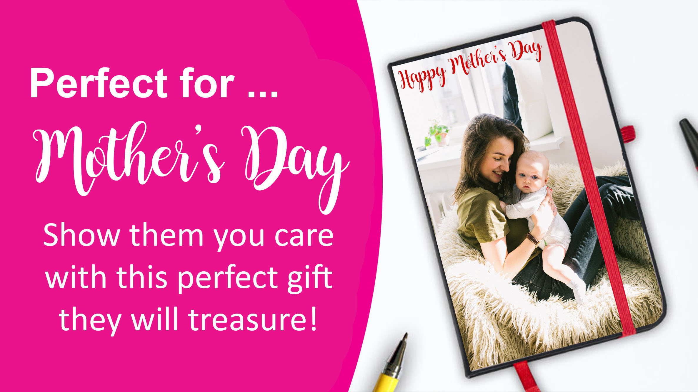 Mother’s Day Notebooks - Personalised Notebook .co.uk