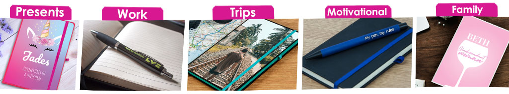 Personalised A5 Notebooks - Personalised Notebook