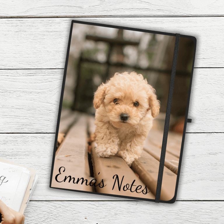NEW Personalised A4 Notebooks - Personalised Notebook
